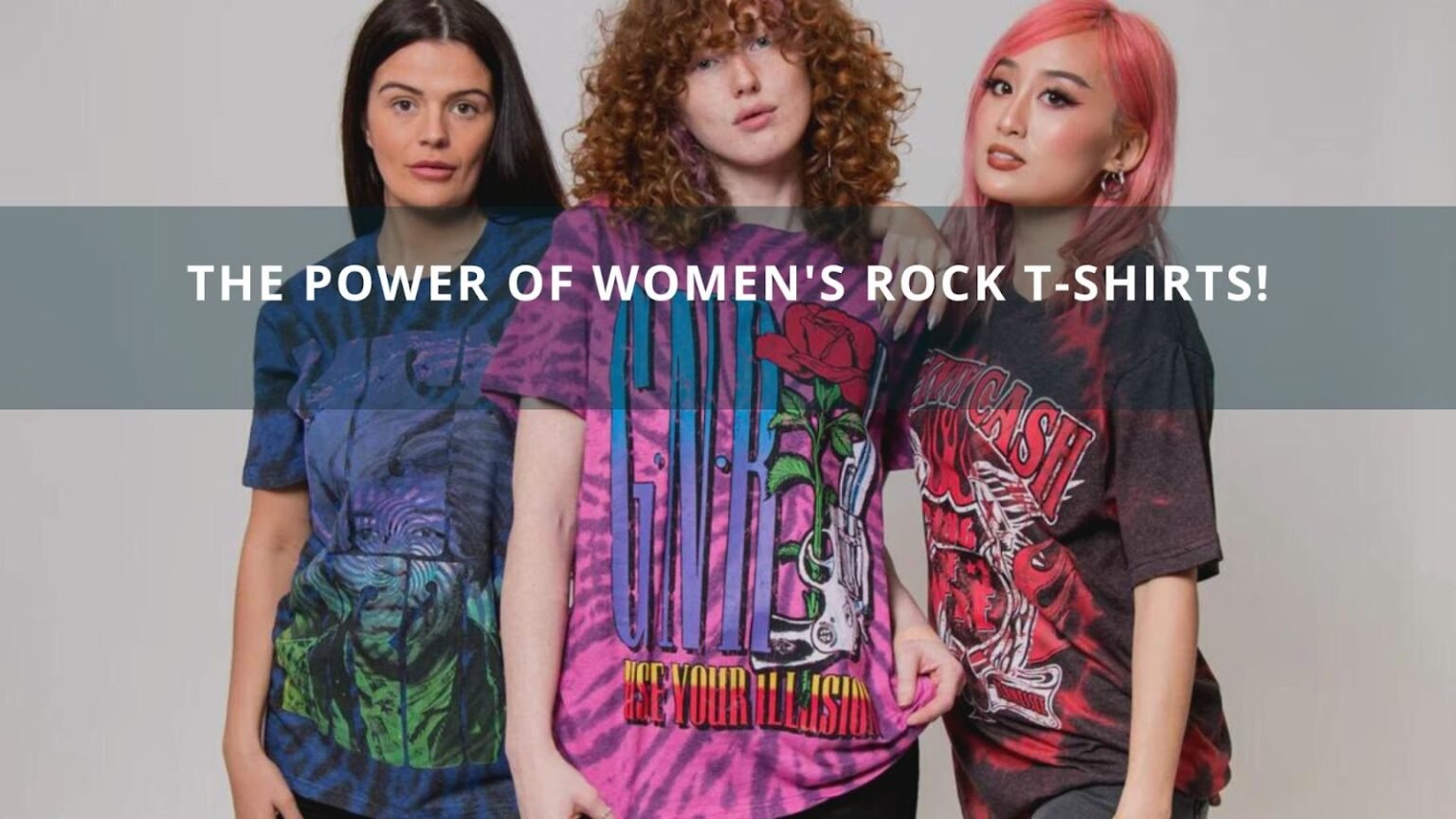 The Power of Women's Rock T-Shirts!